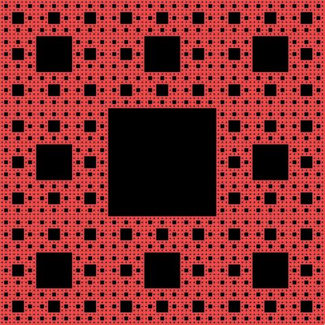 Sierpinski Carpet Rrackethomeworks