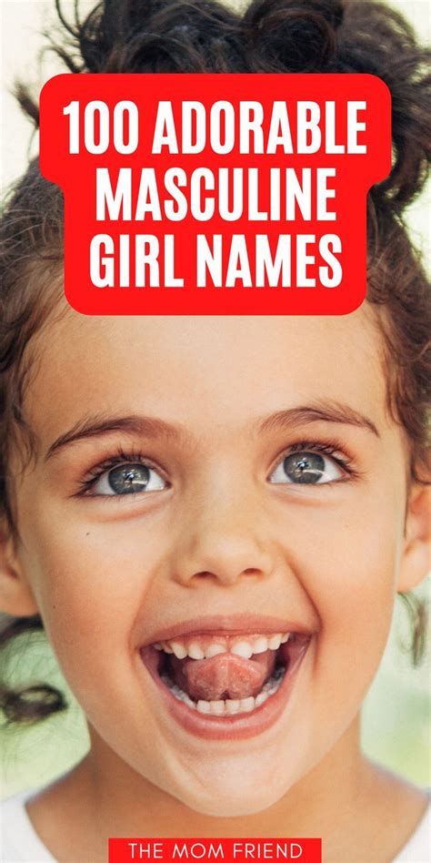 Masculine Girl Names With Meanings And Origins Artofit
