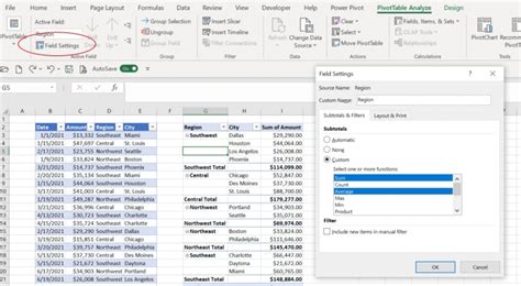 How To Display Multiple Subtotal Rows In A Microsoft Excel Pivottable Techrepublic