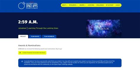 Srijan Srivastava Na Linkedin Nasaspaceappschallenge Nasa Hackathon Project