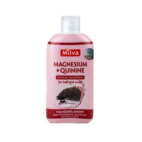 Milva Magnesium Quinine Възстановяващ шампоан с магнезий и хинин за изтощена коса X200 мл