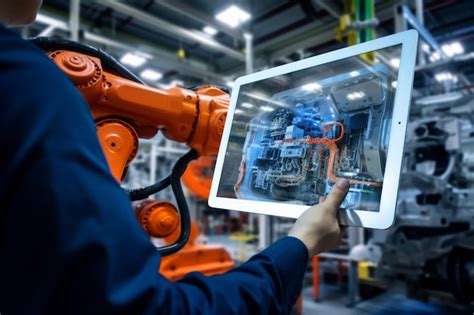 Premium Ai Image Realtime Monitoring Of Automation In Smart Factories