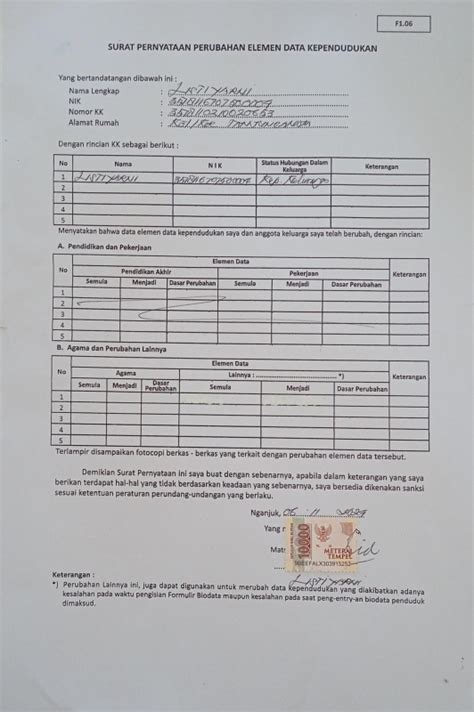Formulir F1 06 Surat Pernyataan Perubahan Elemen Cp 2024 00057871 007 011 20241106044418 Jpeg