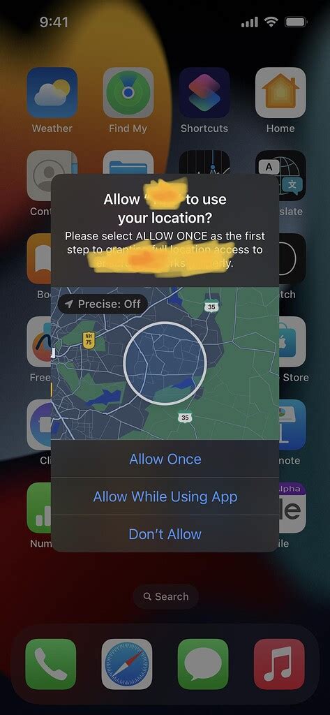 Unable To Click On Allow Once In Ios Precise Location Pop Up Support Appium Discuss