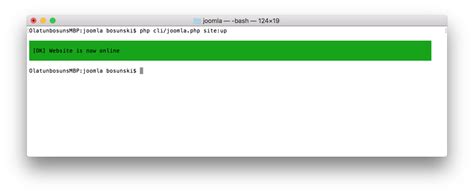 j4 x cli update joomla documentation