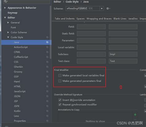 【intellij Idea】解决idea自动声明变量加finall修饰符问题idea Var Final Csdn博客