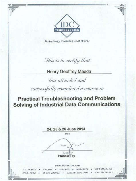 Practical Troubleshooting And Problem Solving Of Industrial Data Communication Pdf