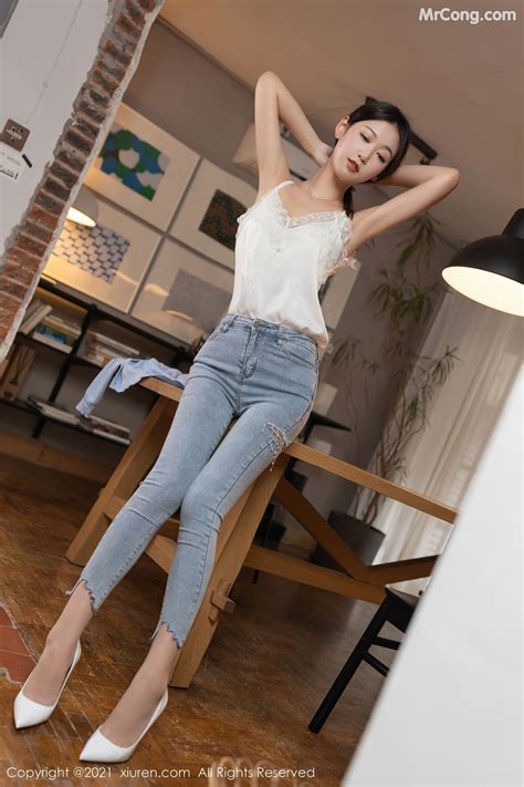 Xiuren No Zhu Ke Er Flower Photos Hot Girl China