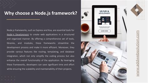 Ppt Choosing The Right Node Js Framework For App Development 2024