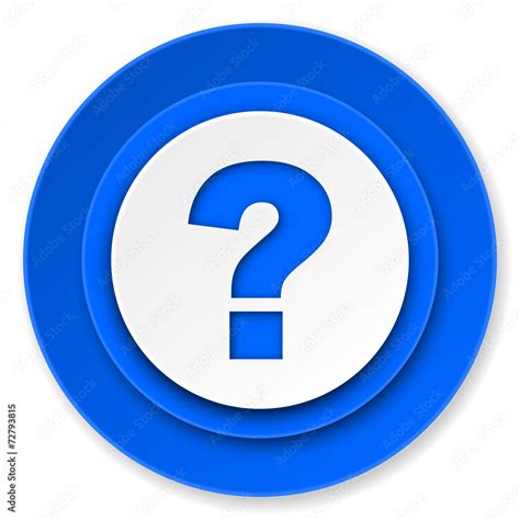 Question Mark Icon Ask Sign Stock Illustration Adobe Stock