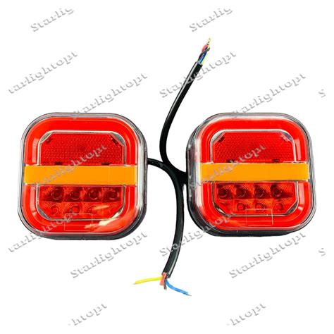 Купить Задний LED фонарь для грузовых машин (габарит/стоп/поворотник ...