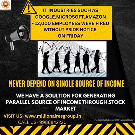 Job Losses Caused By The Great Recession So Never Depend On Single