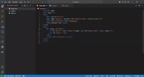 Dinesh S On Linkedin Webdevelopment Javascript Css Html Internship Internpe Connect4