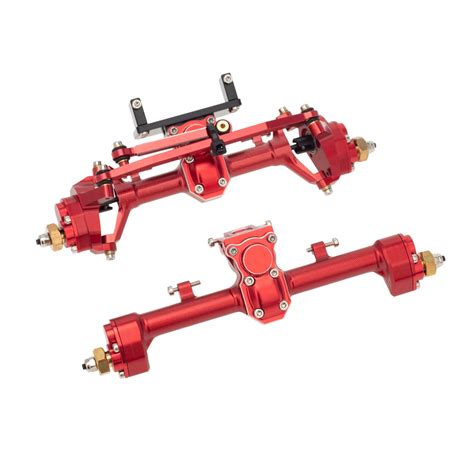 Meus Racing 124 Scale Aluminum Alloy Axles Front And Rear Portal Axle