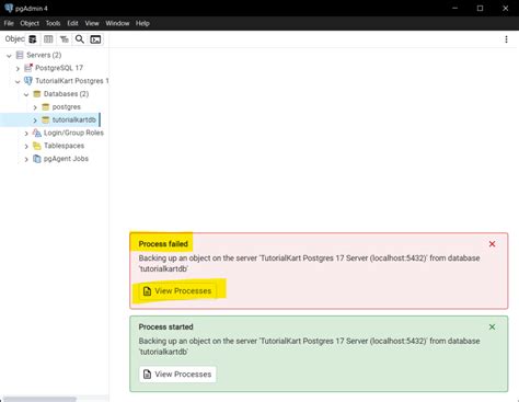 How To Back Up A Database In PgAdmin