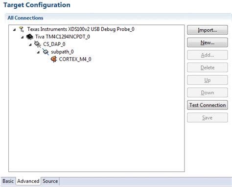 Tm4c1294ncpdt Jtag Interface Test Connection Passes Debug Fails