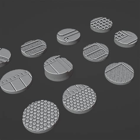 3d Printable Science Fiction Base Set By Michael Crossman