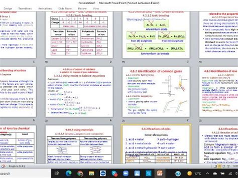 Edexcel GCSE Combined Science Chemistry 2015 Revision Presentation Teaching Resources