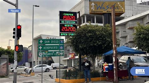 Tipo De Cambio Hoy En Tijuana El Mexicano