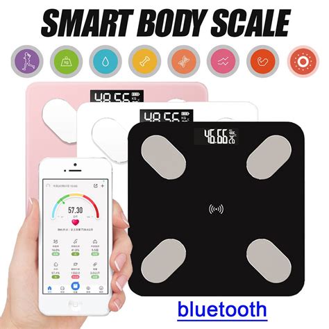 Bluetooth Health Scale With App Smart Human Weight Vicedeal