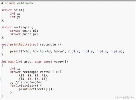 结构体与函数傻童cpu的博客 Csdn博客