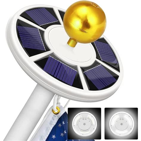 Solar Flag Pole Lights