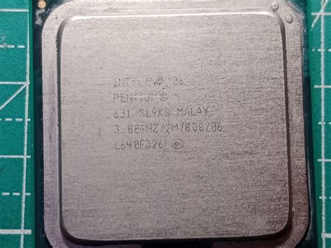 Old Intel Pentium Cpu Processor On Carousell