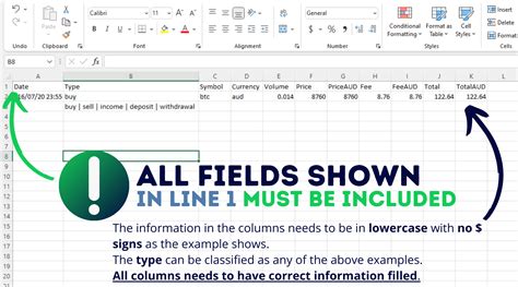 How To Create A Custom Csv File Crypto Tax Calculator Australia