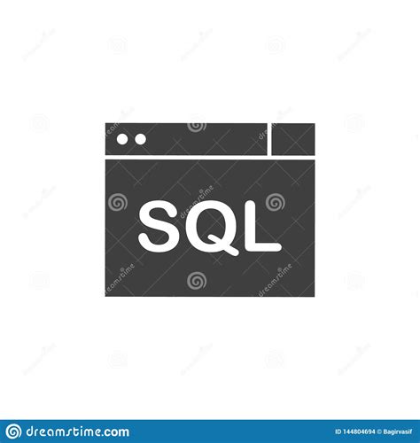 Database Server Vector Icon Element Of Data For Mobile Concept And