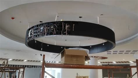 Single Side Ring Shape Led Display Tepixel