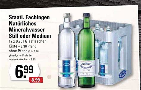 Staatl Fachingen Natürliches Mineralwasser Still Oder Medium Angebot Bei Marktkauf 1prospekte De