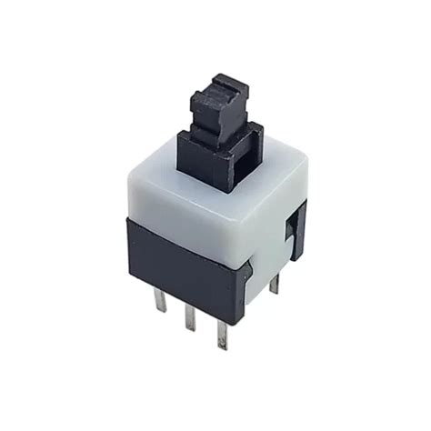 Buy 6 Pin DPDT Non Locking Push Switch At Best Price RoboComp In