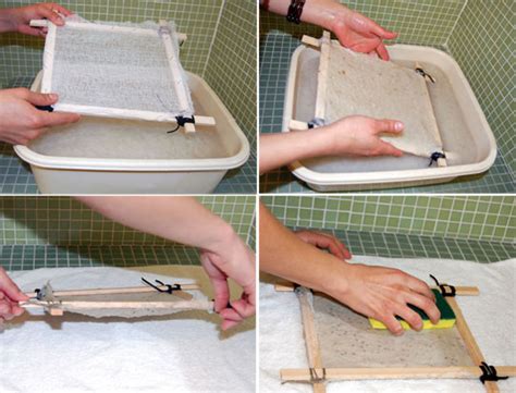 Clever Homebabeers Craft Make Your Own Paper