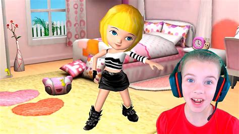 Веселые игры для детей с куклой Ava Детские игры для девочек Youtube