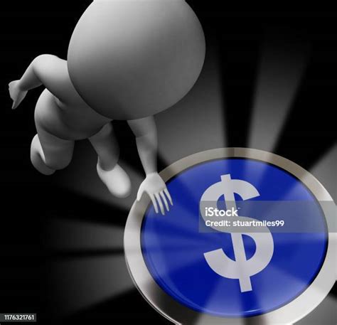 달러 기호 아이콘은 미국 돈 수입 통화 또는 이익을 묘사 3d 그림 개념에 대한 스톡 사진 및 기타 이미지 개념 경제