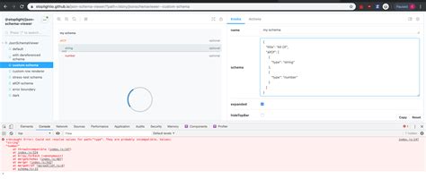 uncaught error causes endless spinner · issue 49 · stoplightio json