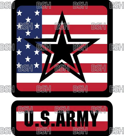 Us Army Logo Vector Image Files Ai Pdf And Svg Formats Plus Rasters Png And  Etsy
