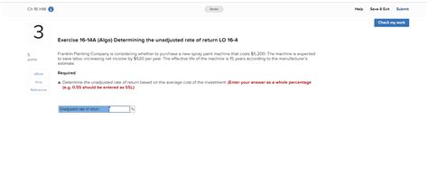 solved ch 16 hw saved help save and exit submit check my work