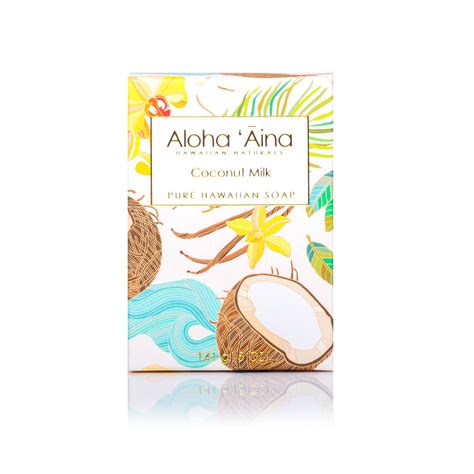 Aloha Aina Coconut Milk Pure Bar Soap Crazy Ladies And More Inc