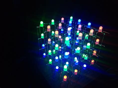 Led Cube 4x4x4 Arduino Circuit Diagram Circuit Diagram