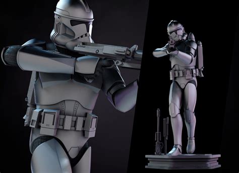 Clone Trooper 3d Printing Stl Files 3d Print Maker Club