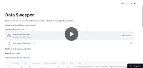Python Streamlit Datacleaning Datavisualization Growthmindset Haya Sikander