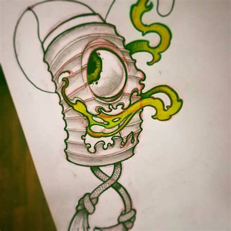 Ben Theisen On Instagram “yokai Sketching Yokai Creature Lantern