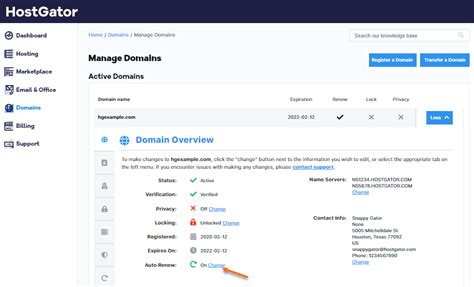 How Do I Renew My Domain Name HostGator Support