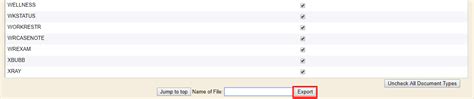Enterprise Health Import Export JSON Files