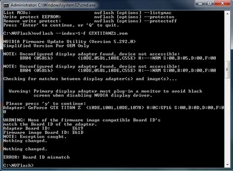 Help Force Flash VBIOS With Nvflash Win DOS Solved Ish TechPowerUp Forums