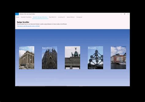 使用 InteractionTracker 进行自定义操作 UWP applications Microsoft Learn