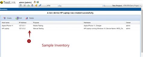 Testlink Inventory Management Testingdocs