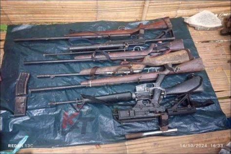 ကြံခင်းမြို့နယ်တွင် လက်နက်ခဲယမ်းများနှင့် စခန်းတစ်ခုသိမ်းဆည်းခံရ Ayeyarwaddy Times