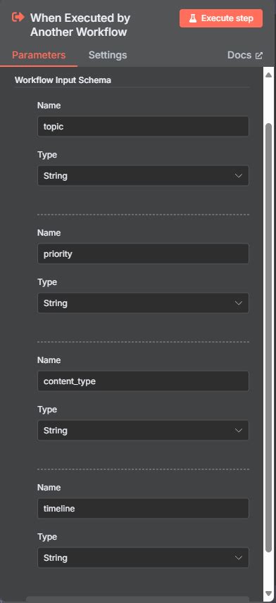 call n8n workflow tool error and not executing another workflow help